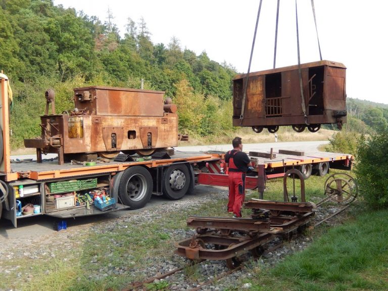 Lok 111: AEG-Union GA 1 aus Ampflwang – Feldbahnmuseum Herrenleite