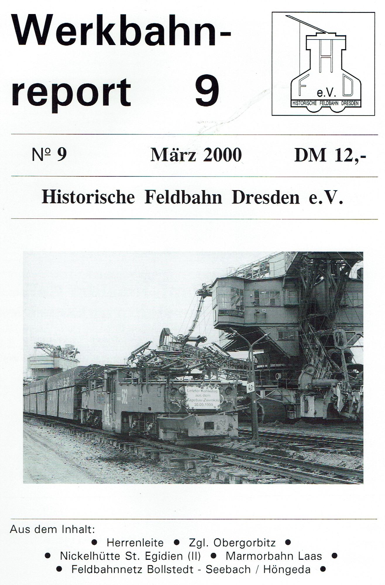 Werkbahnreport – Feldbahnmuseum Herrenleite